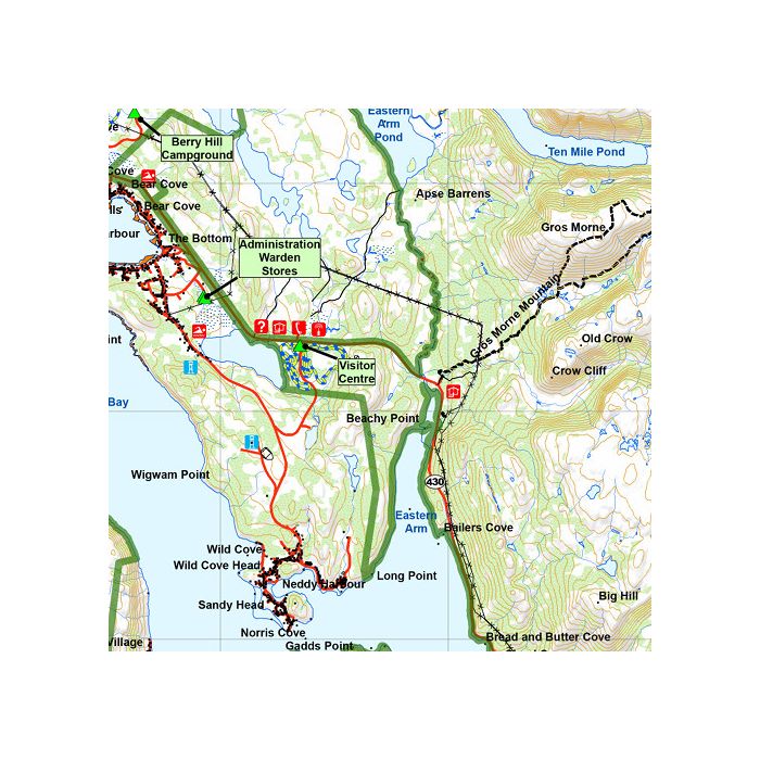 Gros Morne National Park Map Wonders Of Western Newfoundland | North
