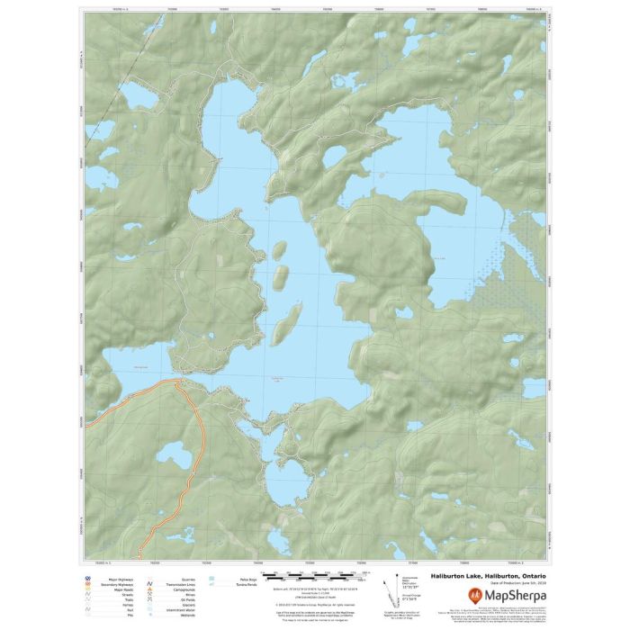 Haliburton Lake, Haliburton, Ontario | Stanfords