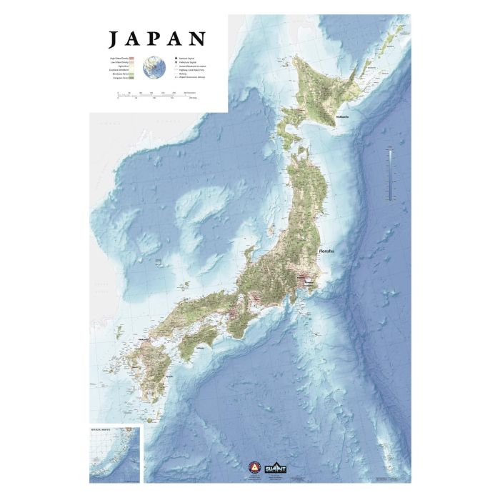 Japan Map | Stanfords