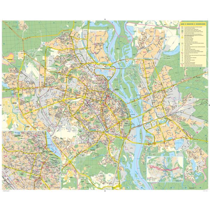 Kyiv Tourist Map - Latynka | Stanfords