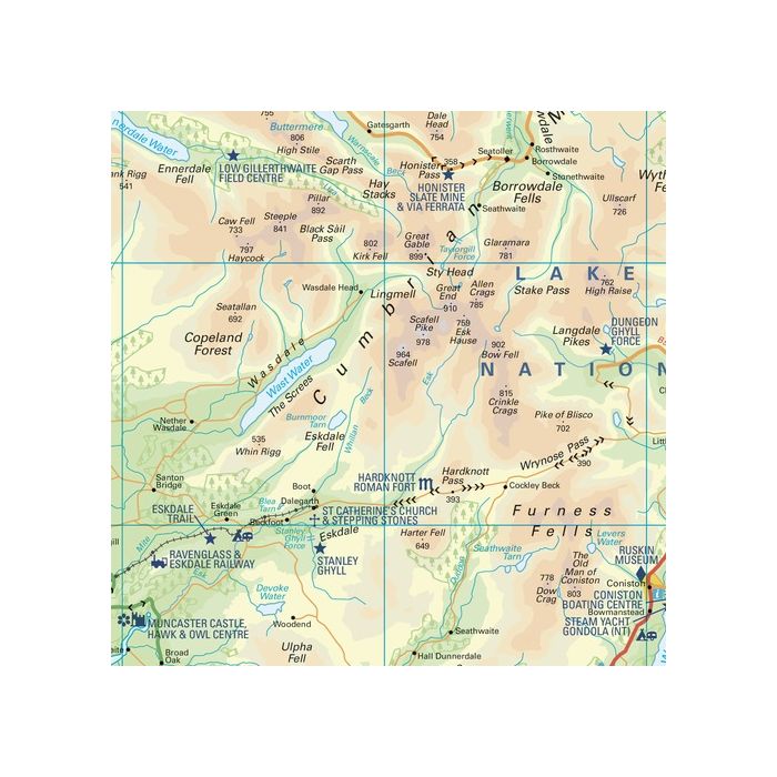 Lake District National Park Map | Stanfords