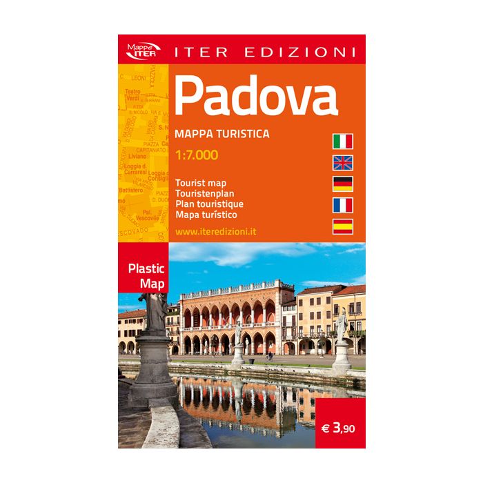Padua Padova Iter Street Plan | Stanfords