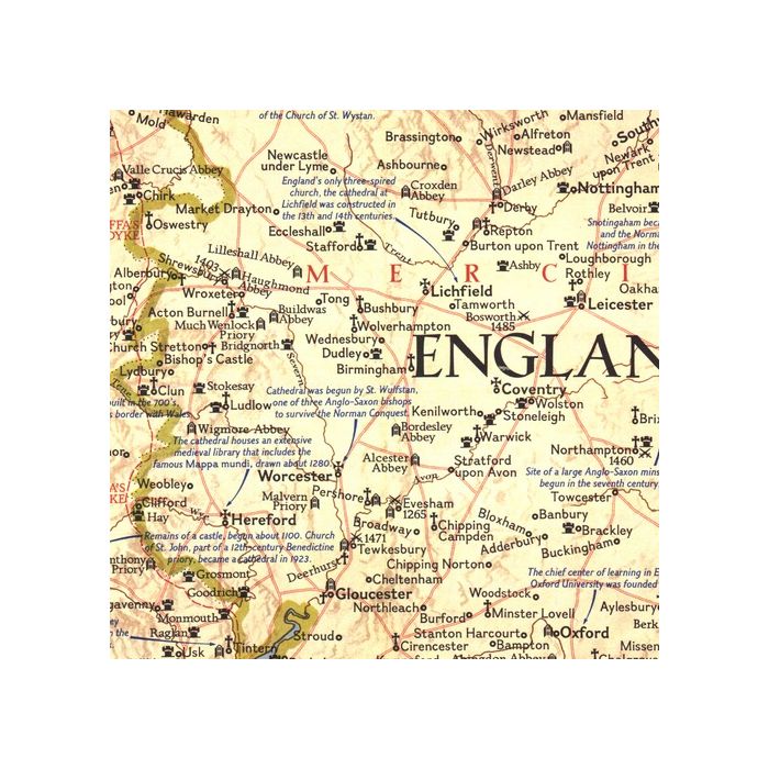 Detailed Map Of Medieval England Local Maps And Plans From Mediaeval