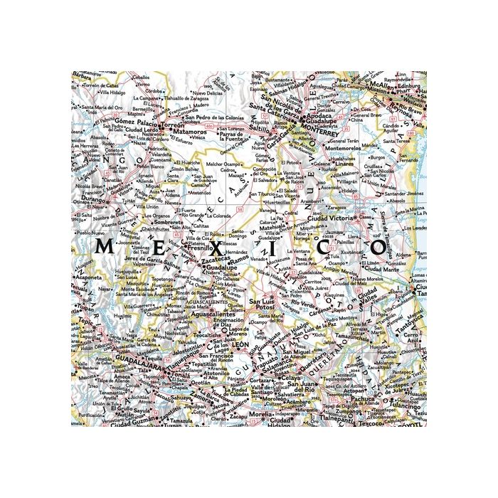 Mexico - Atlas of the World, 11th Edition - Compact | Stanfords