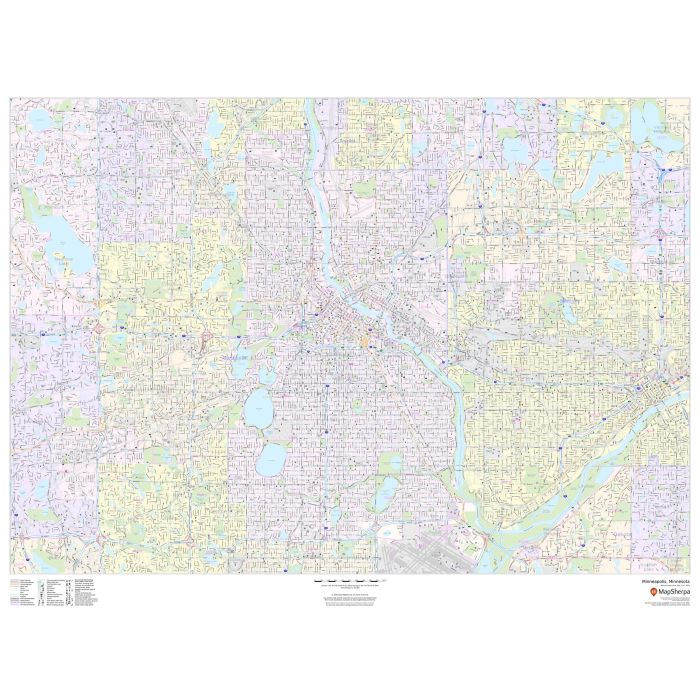 Minneapolis, Minnesota - Landscape | Stanfords