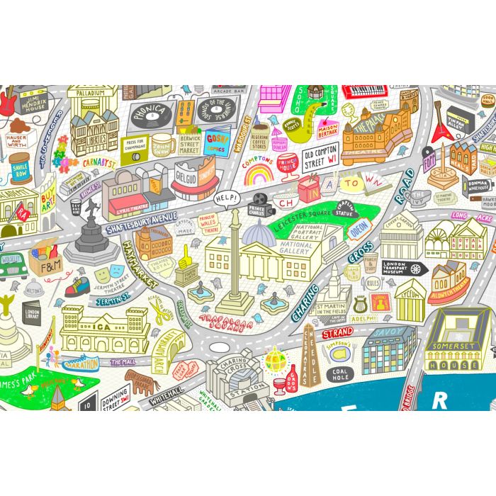 London Map A New Vision For London's Tube Map: Samsung's Innovative