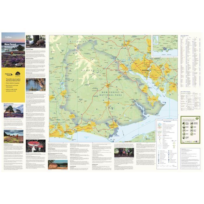 New Forest National Park Map | Stanfords
