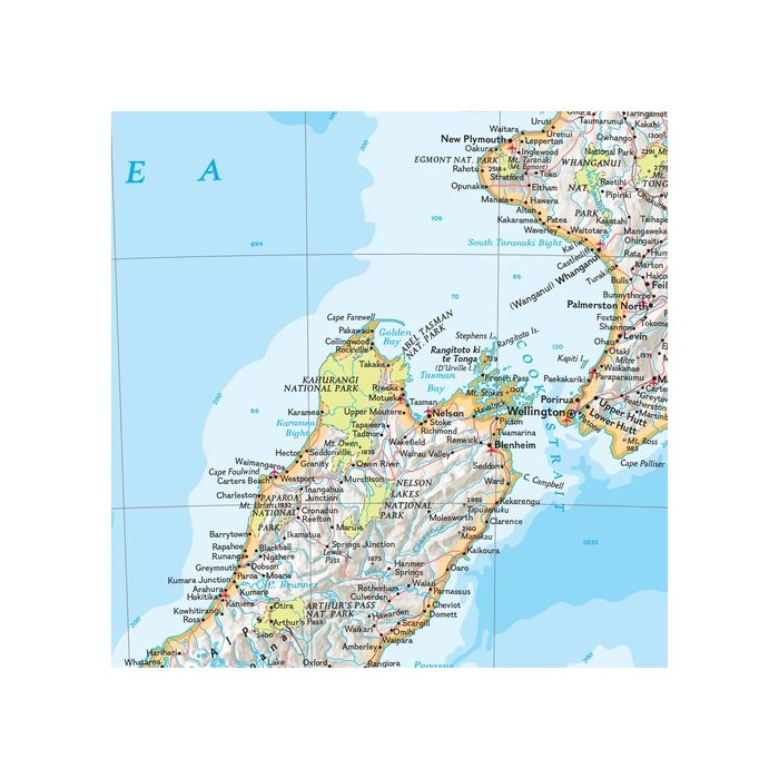 New Zealand - Atlas of the World, 10th Edition | Stanfords