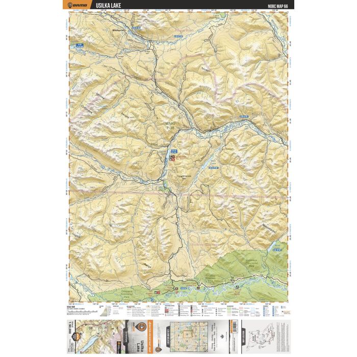 NOBC66 Usilka Lake - Northern BC | Stanfords