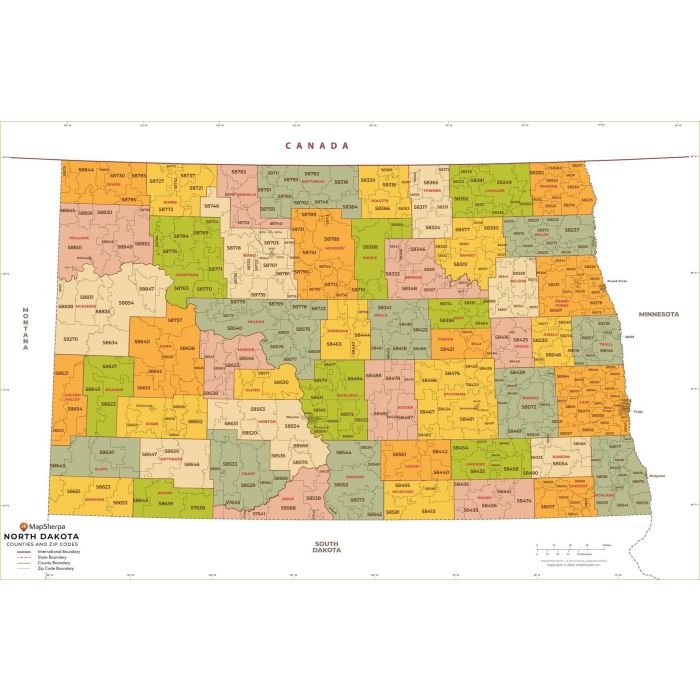 Davidson County Nc Zip Code Map