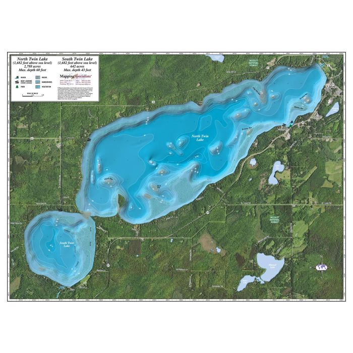 North & South Twin Lake | Stanfords