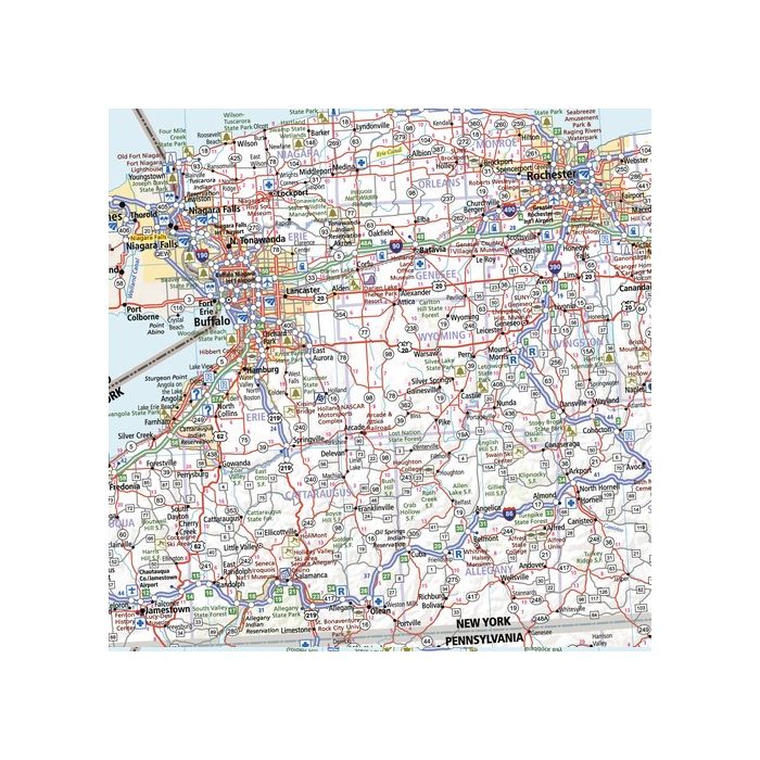 Highway Map Of Northeastern States