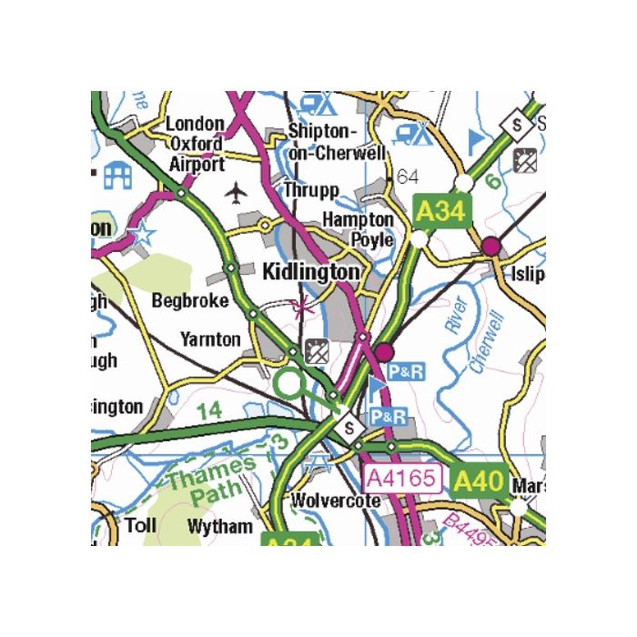Map Caversham Oxfordshire England Caversham Matters