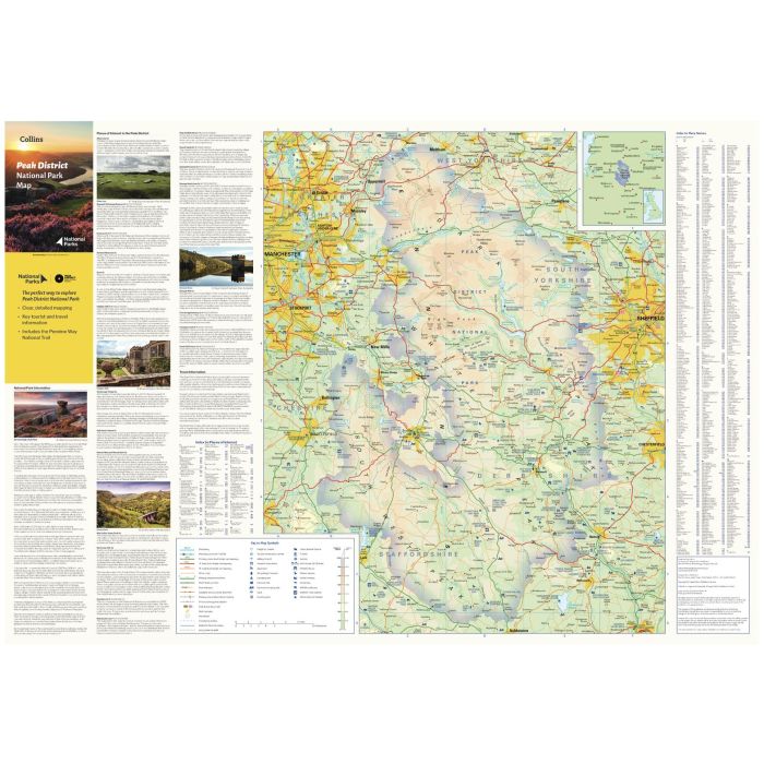Peak District National Park Map | Stanfords