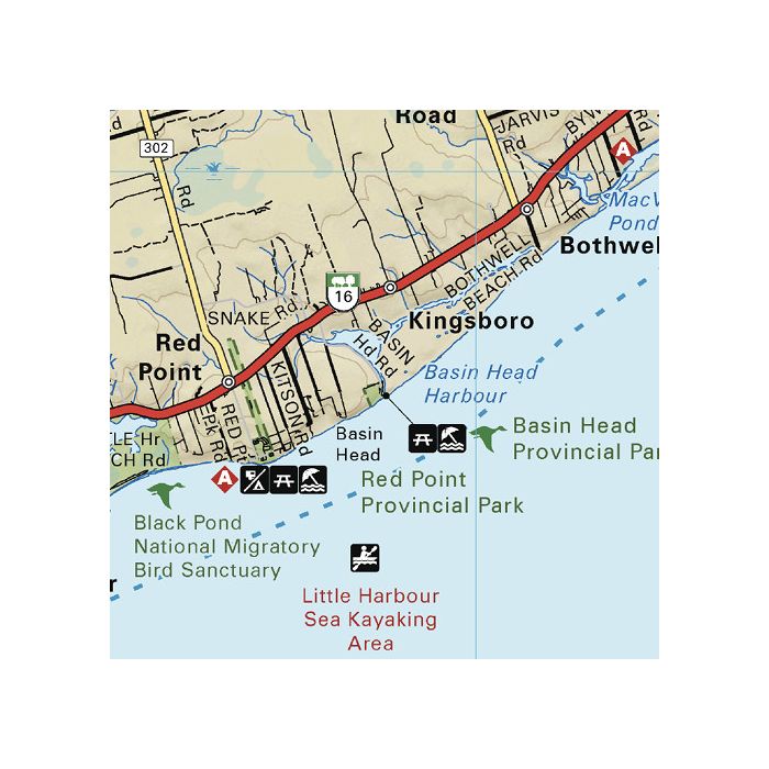 East Point Prince Edward Island Map