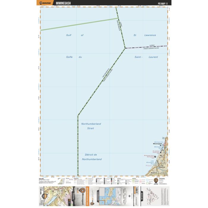 PEI11 Miminegash - Prince Edward Island Topo Map | Stanfords