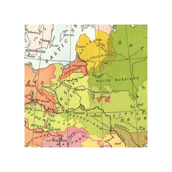 Blank Map Of Europe 1918 A 100 Year Legacy Of World War I The New