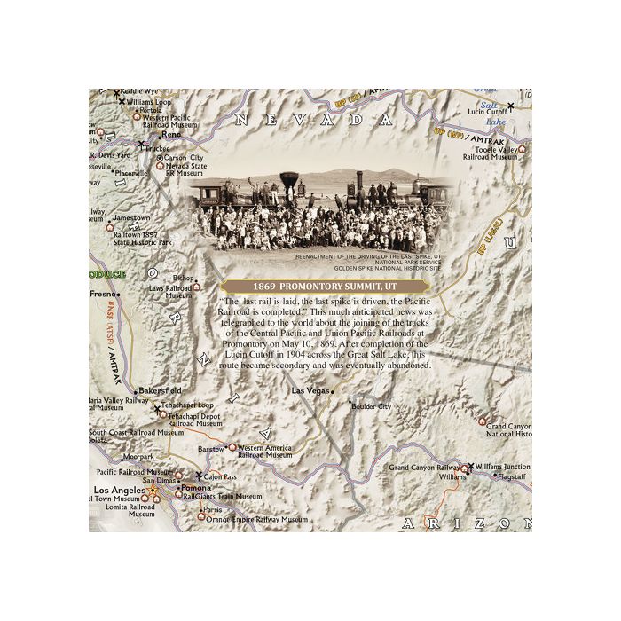 Western Pacific Railroad Route Map California Zephyr | All Aboard