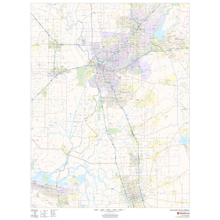 Sheriff Sacramento County Lines Map