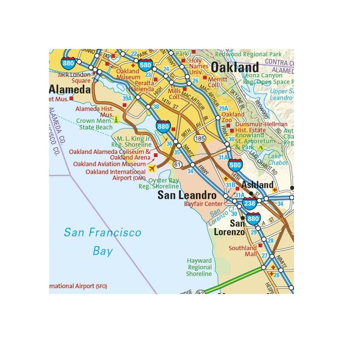 San Francisco Ca County Map