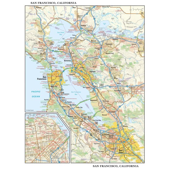 San Francisco Ca County Map