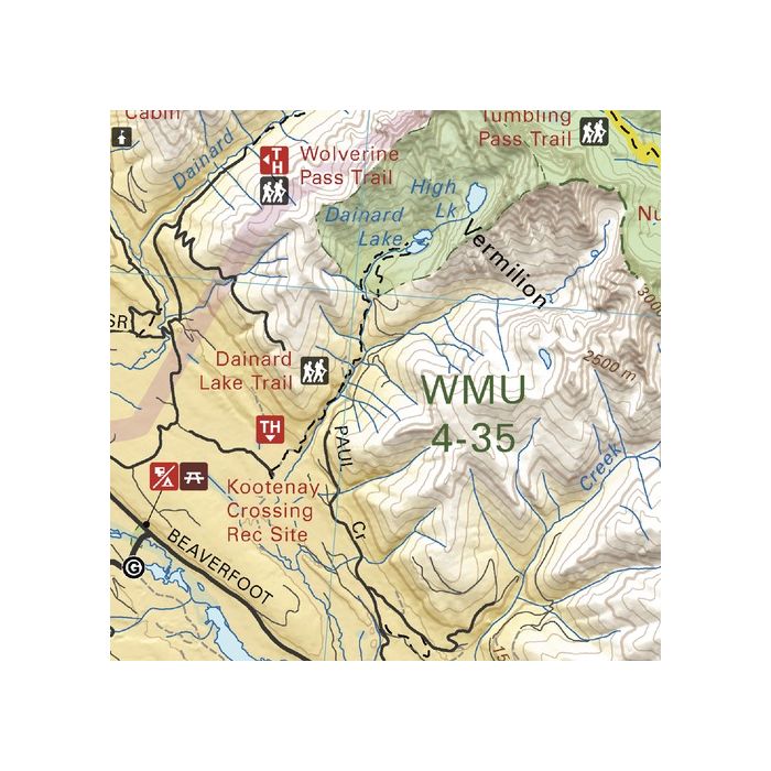 Yoho National Park Map Take A Hike! The Burgess Shale