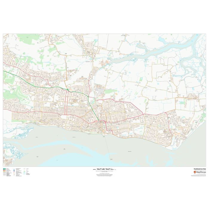 Southend-on-Sea Map | Stanfords