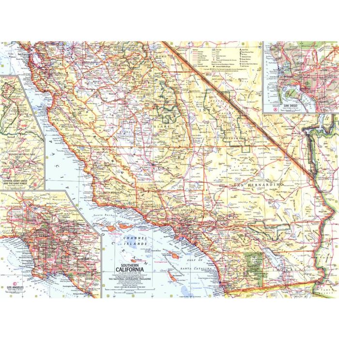 Map Of Southern California Map Of Southern California Wild Flower