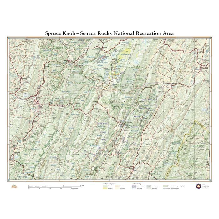 Spruce Knob Seneca Rocks National Recreation Area | Stanfords