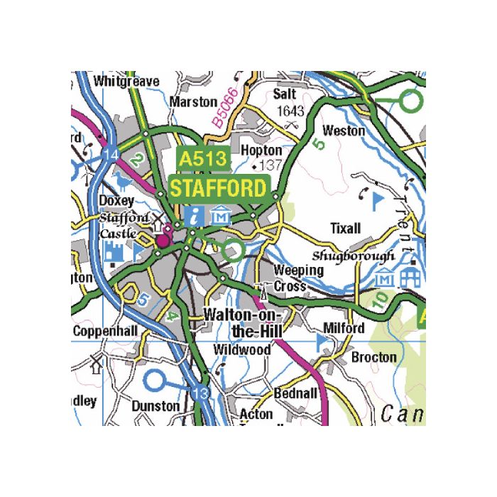 Staffordshire England Field Map