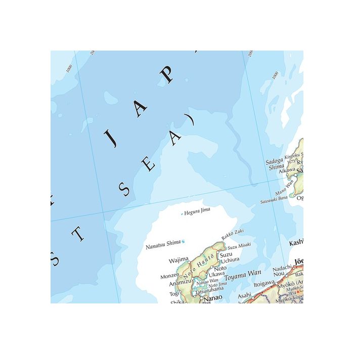 New Japan Island Map