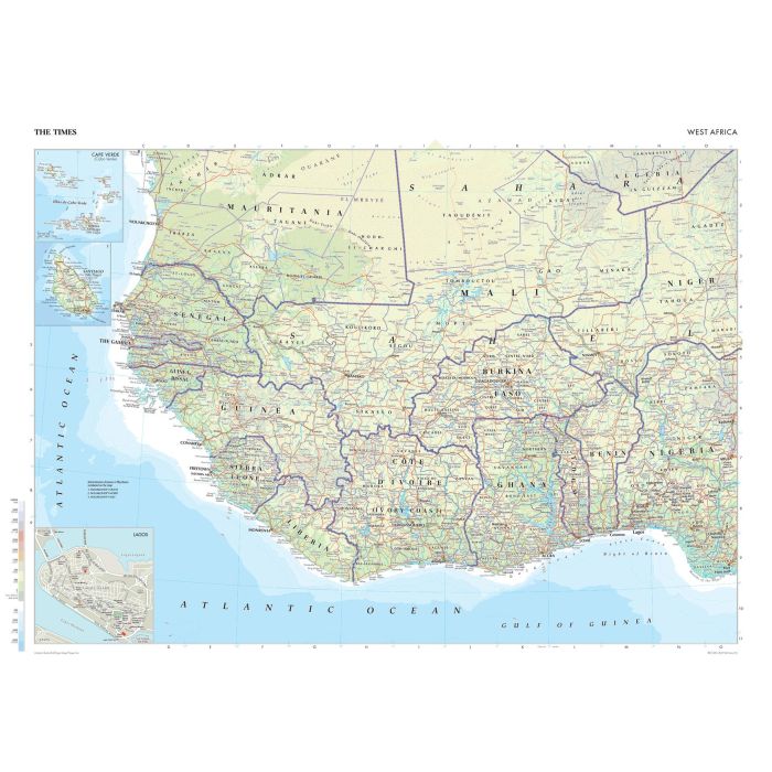 Map Of West Africa