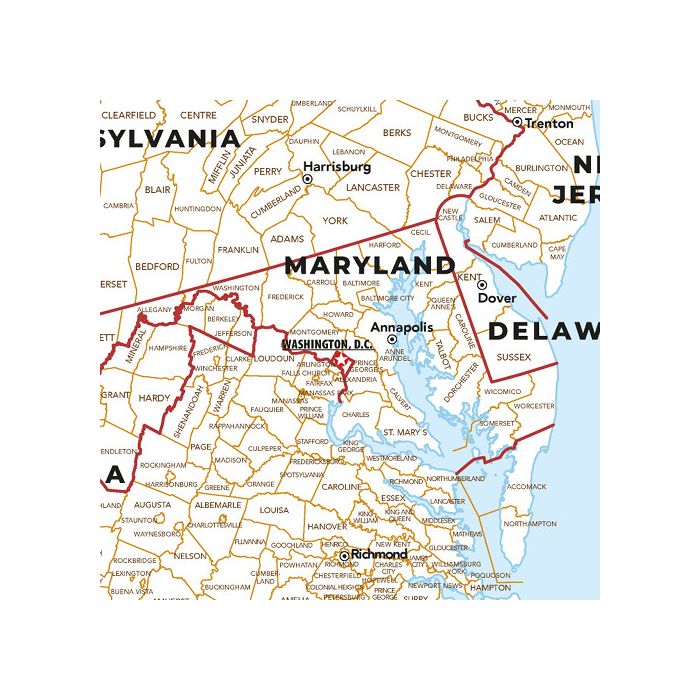 Map Of The Us By County Map Of US Counties Colored By Relative Cost Of