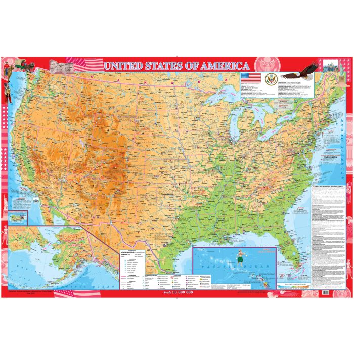 USA Wall Map - Extra Large Map | Stanfords