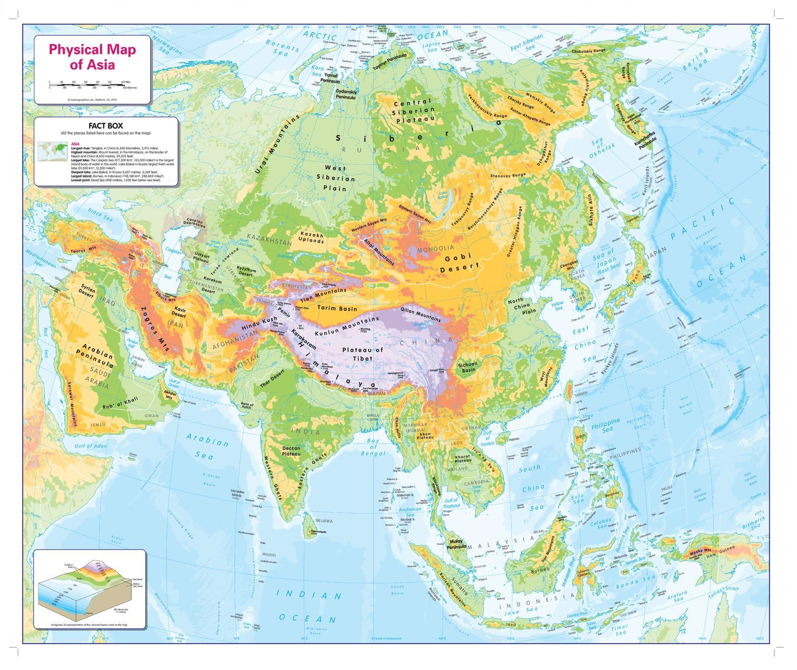 Blind Map Asia Free Printable Blank Map Of Asia Worksheets