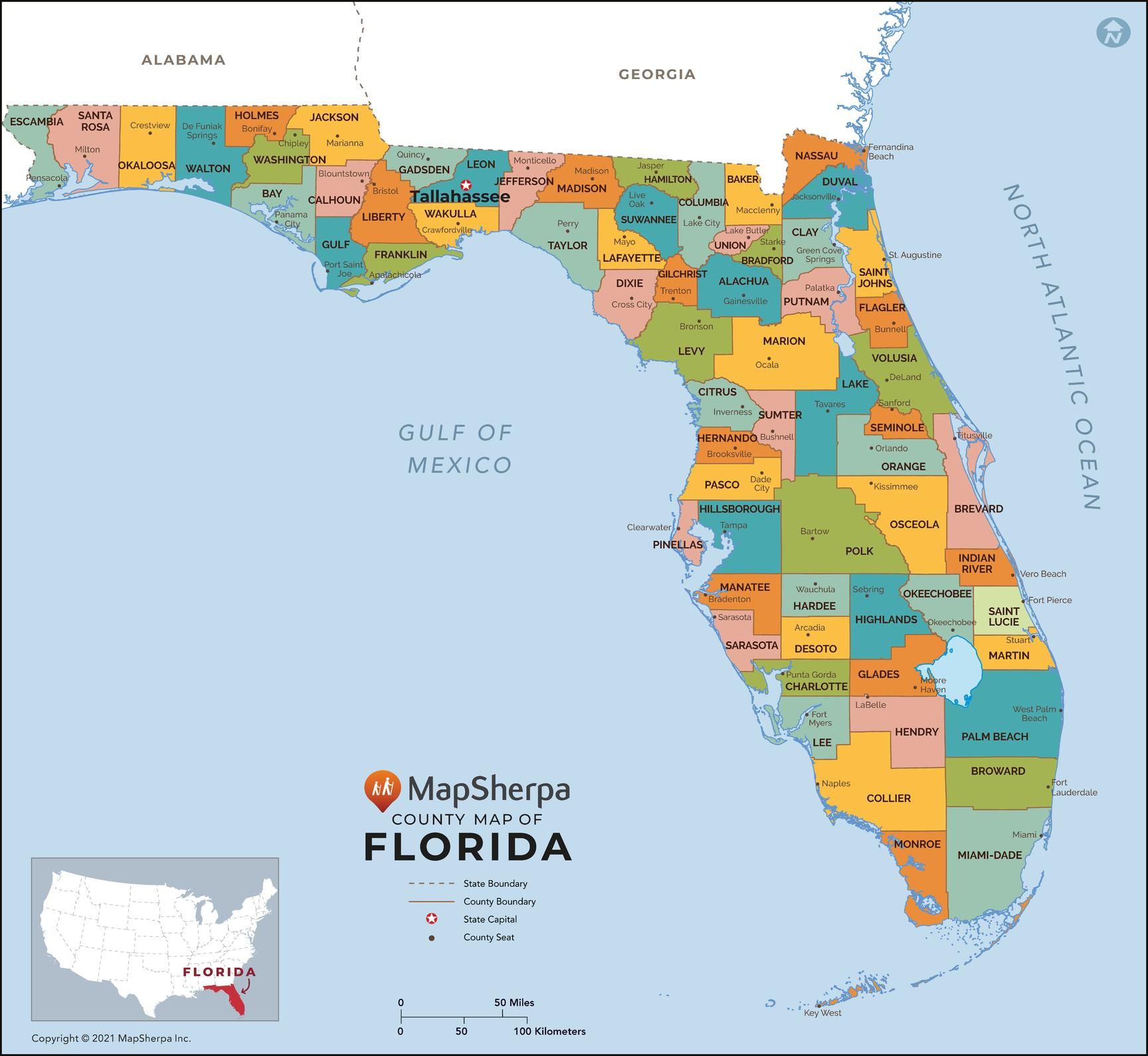 Maps Of Counties In Florida Southwest Florida Regional Wall Map By