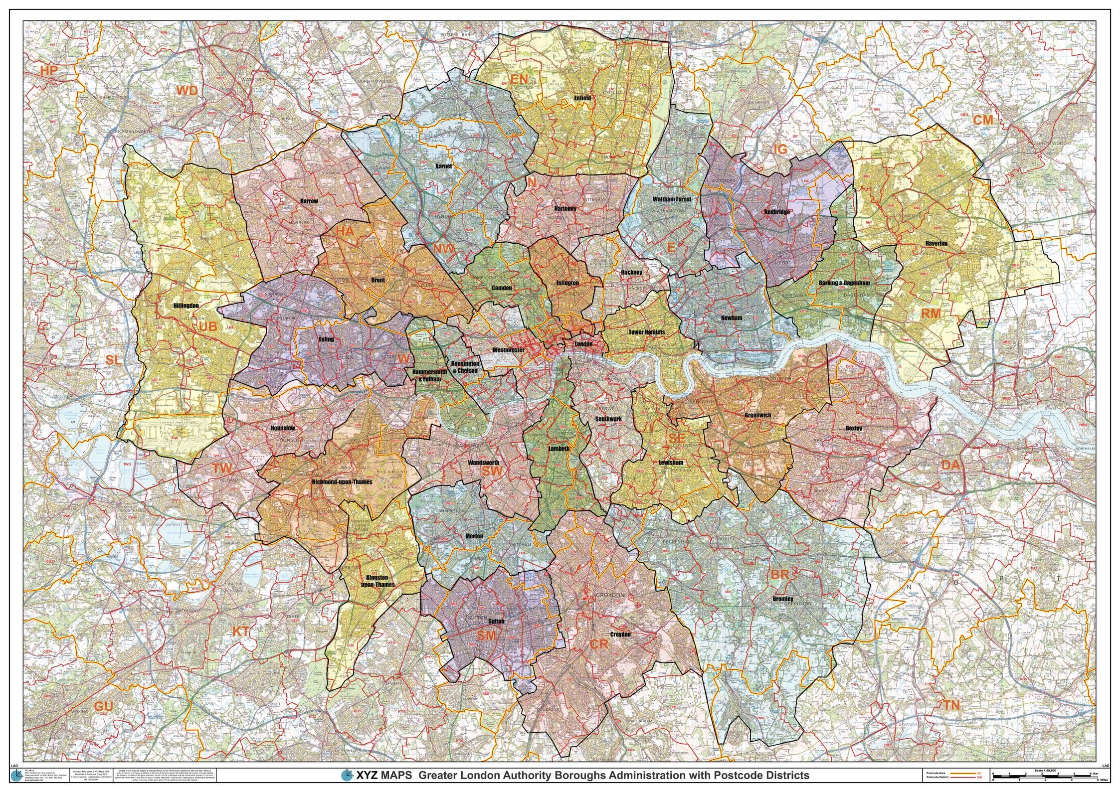 Boroughs Of London Map Map Of London Boroughs Images – Browse 948