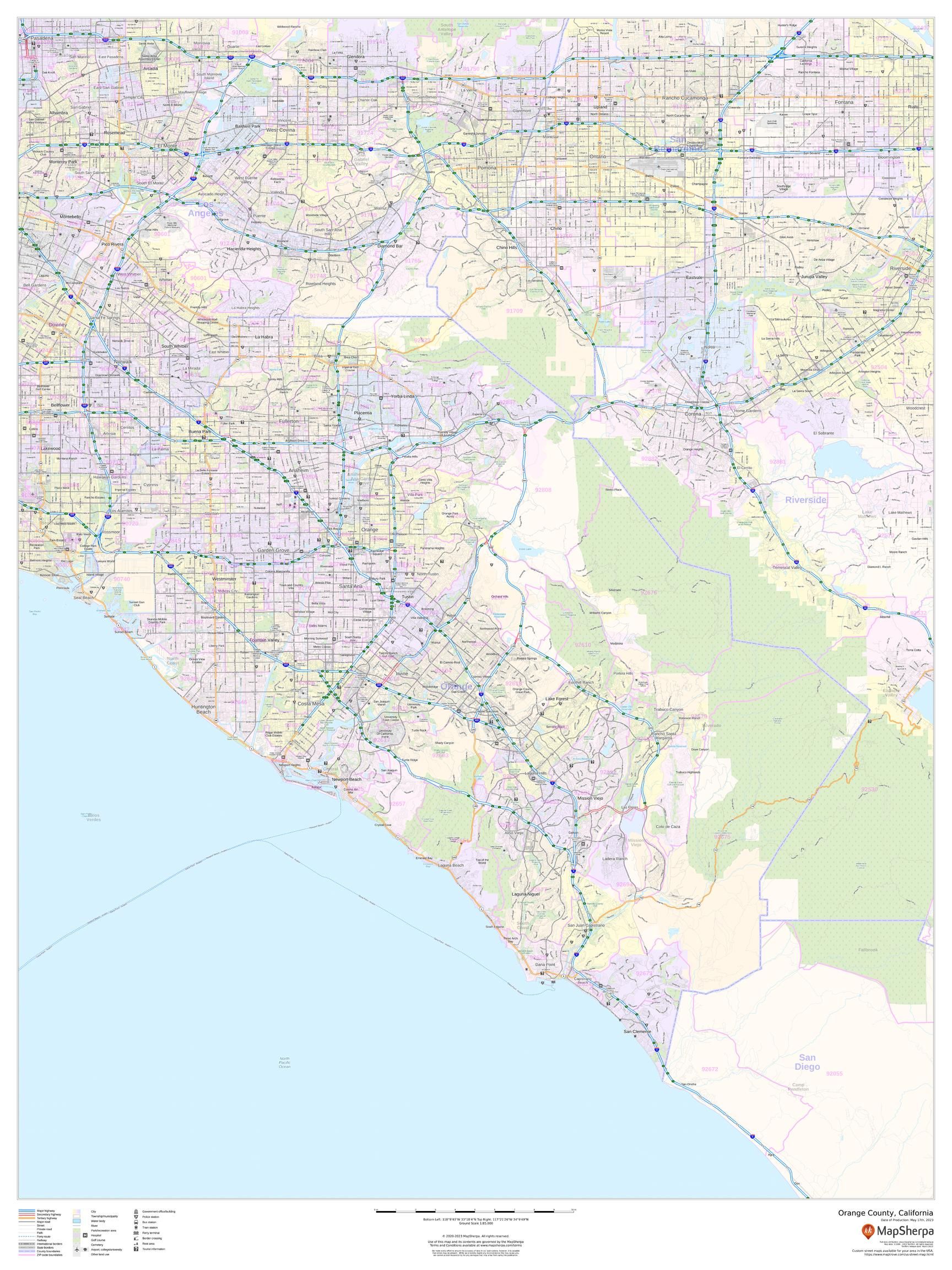 Counties California Map California Maps & Facts World Atlas