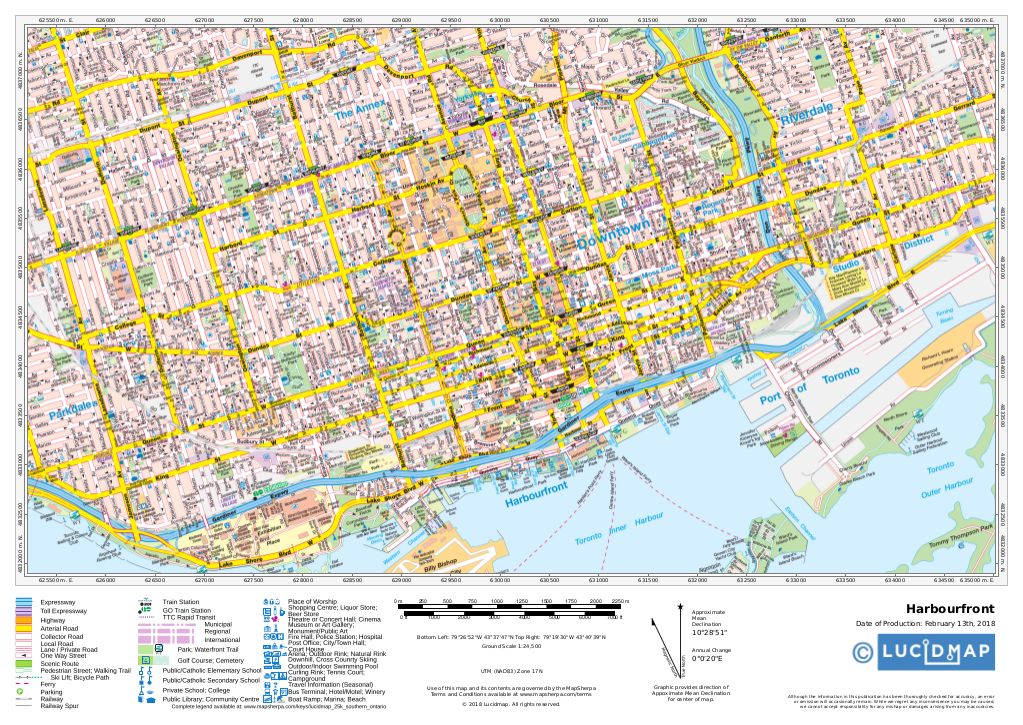 Road Map Of Southern Ontario