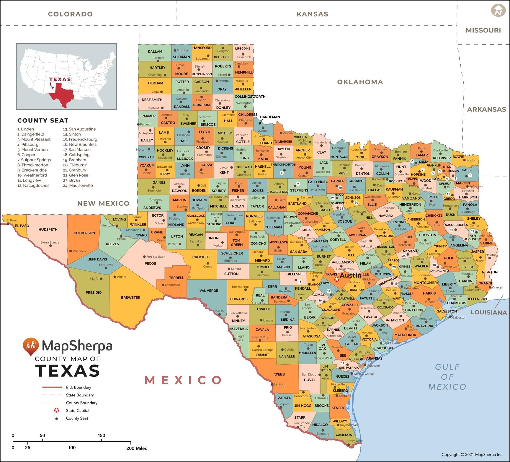 Texas Counties Map With Names East Texas Maps, Maps Of East Texas