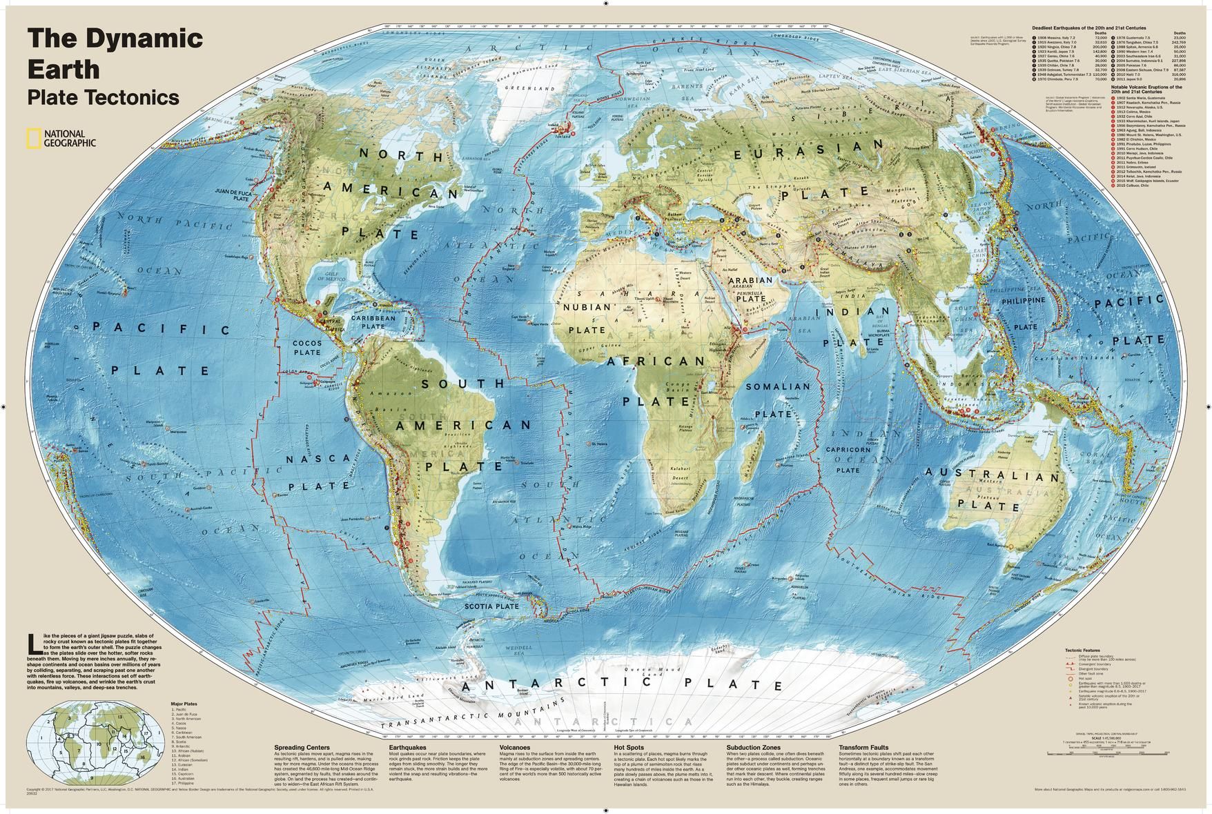 Earth Continents Map