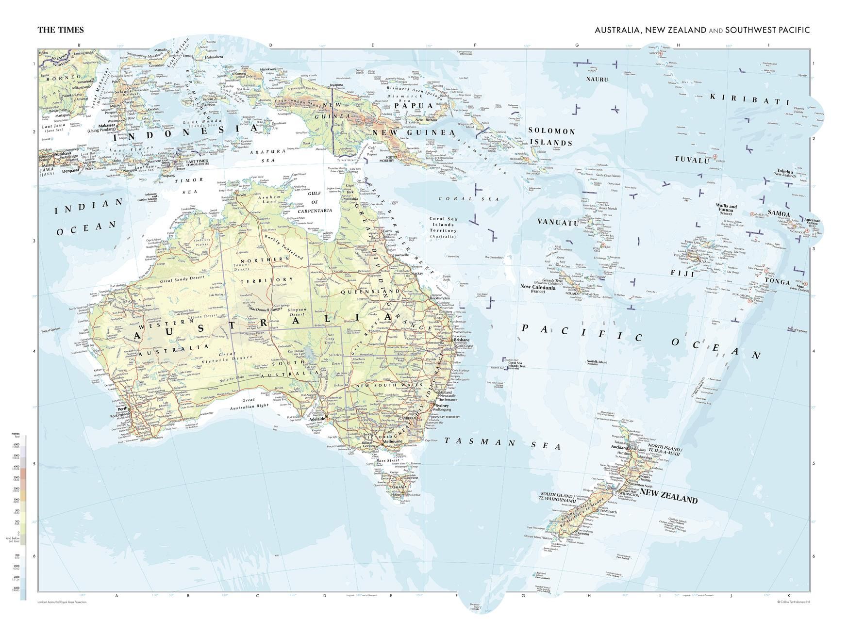 Map Of Australia