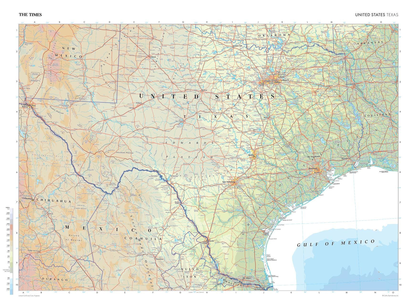 Detailed Map Of Texas Atlas Interactive Geologic Map Of Texas Now