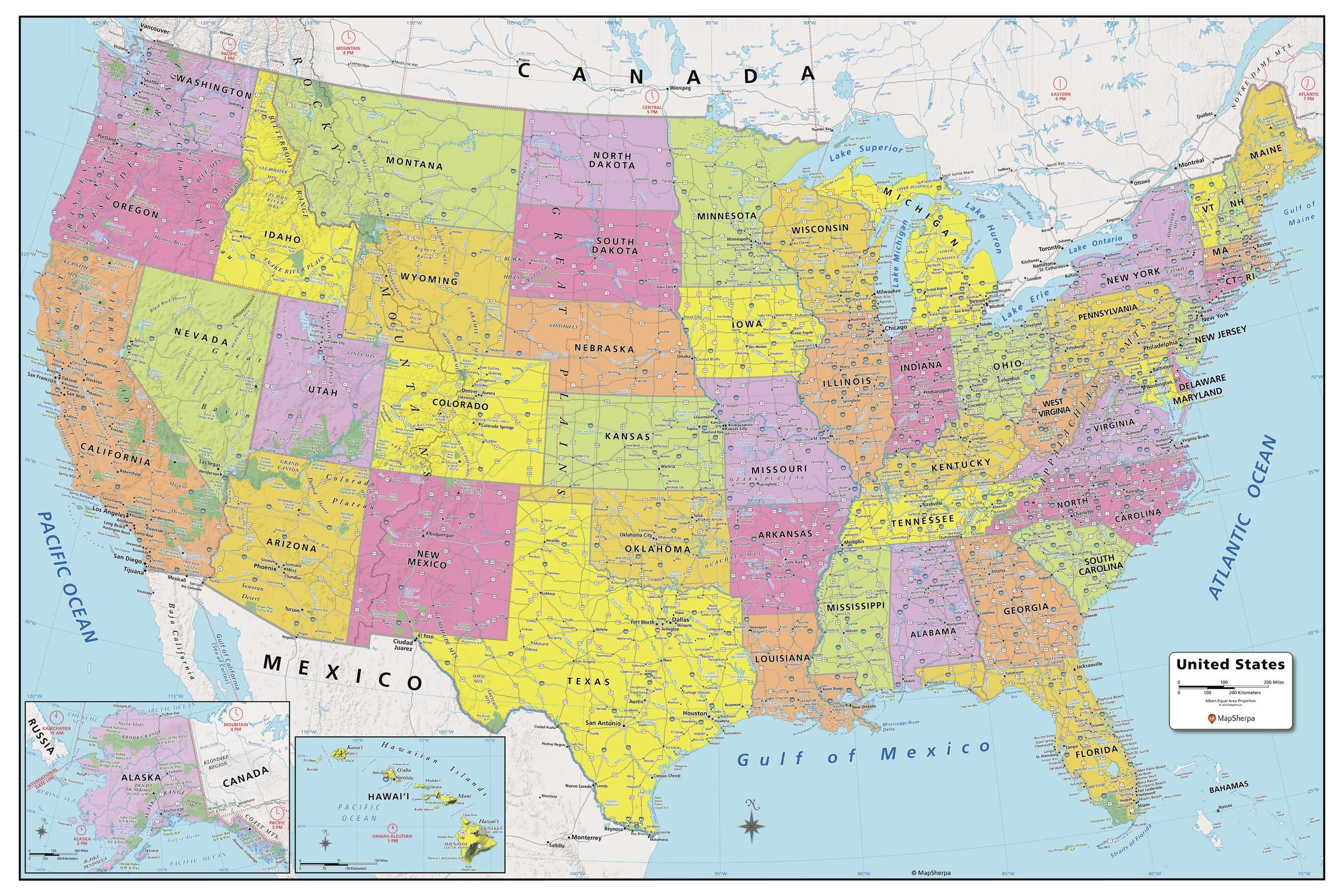 Us Political Map Google Map Of Alaska State USA Ezilon Maps