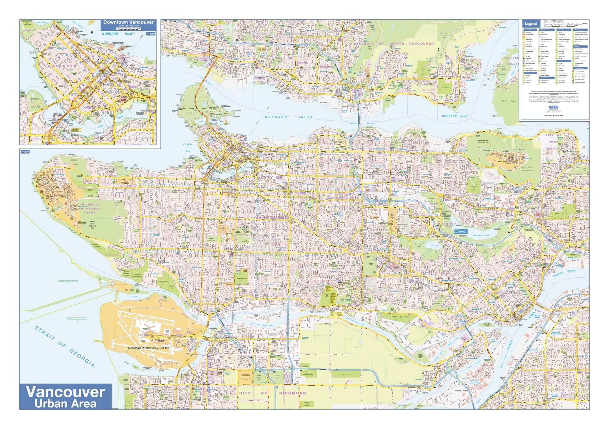 Map Of Downtown Vancouver DOWNTOWN VANCOUVER MAP TOUR | Google Maps